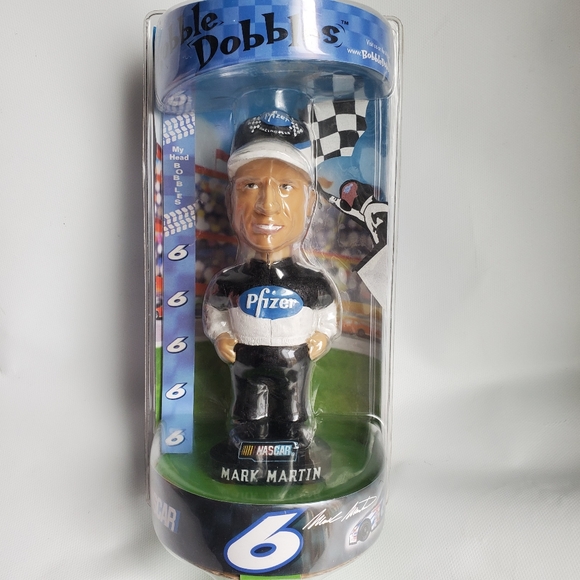 Nascar | Other | Mark Martin Pfizer Racing Collectable Bobblehead ...